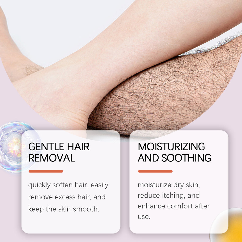 OceAura Body Hair Removal Cream, Gentle Body Hair Removal Hand Hair Le ...